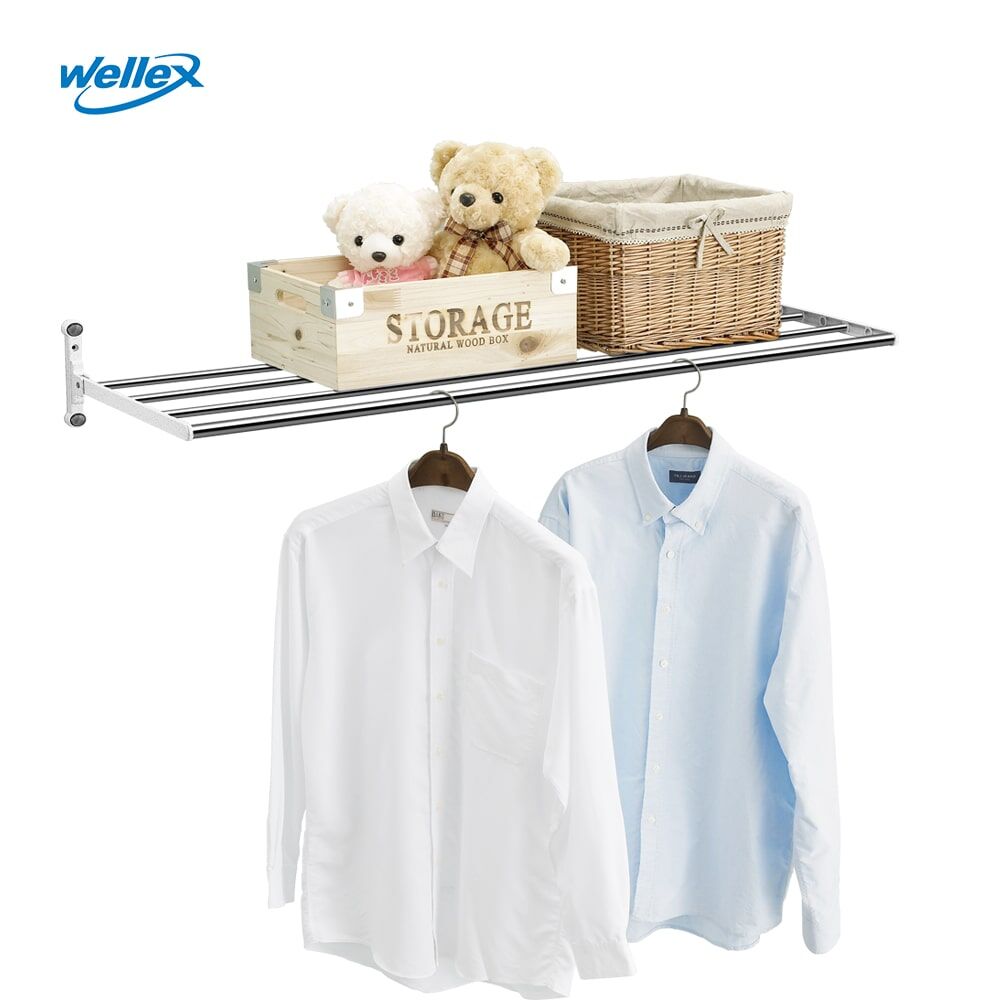 EZ WH Level Foldable Hanger and Shelf (Wall) - EZZI Living